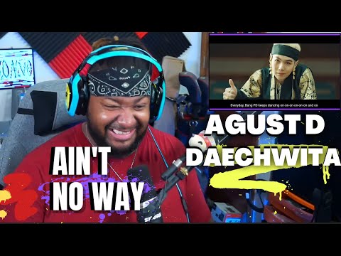 Rapper Reacts to AGUST D (BTS) FOR THE FIRST TIME!! | DAECHWITA '대취타' MV