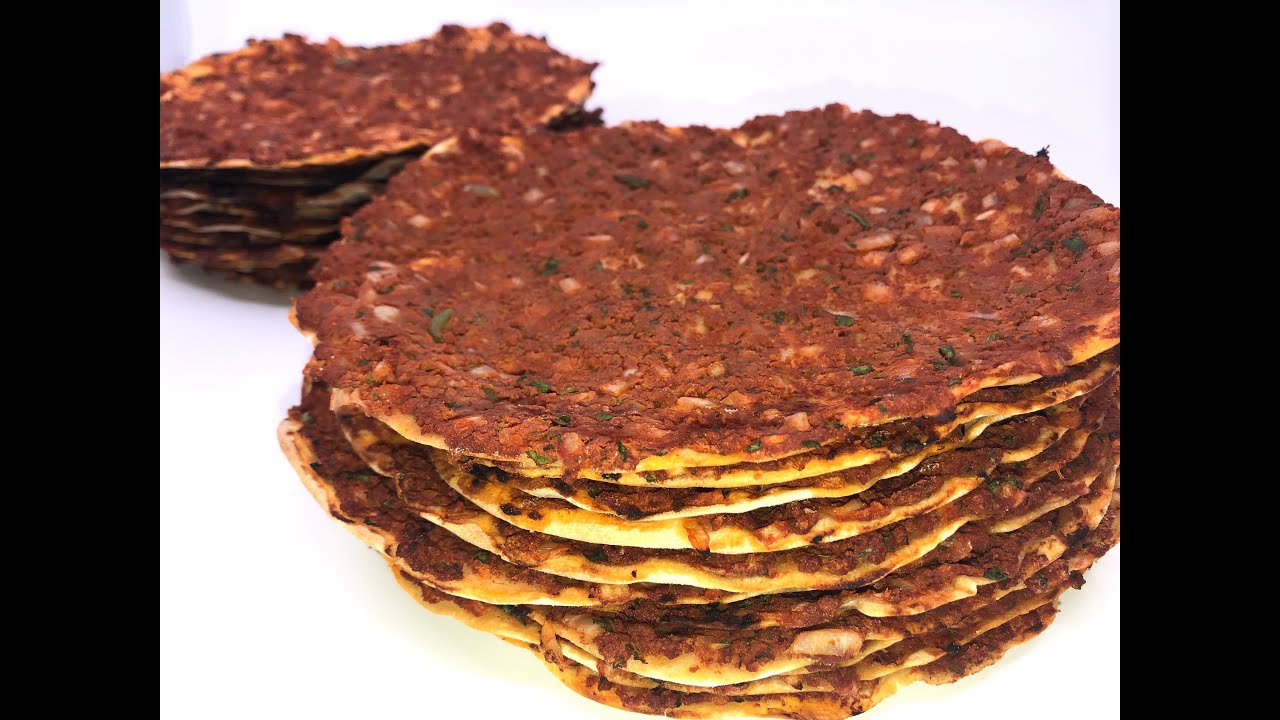 Լահմաջո / Armenian Lahmajun / Ламаджо -- THE BEST RECIPE - ԼԱՎԱԳՈՒՅՆ ...