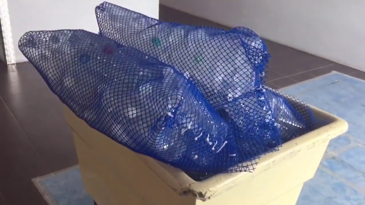 D.I.Y Sea floating Rubbish Net - YouTube