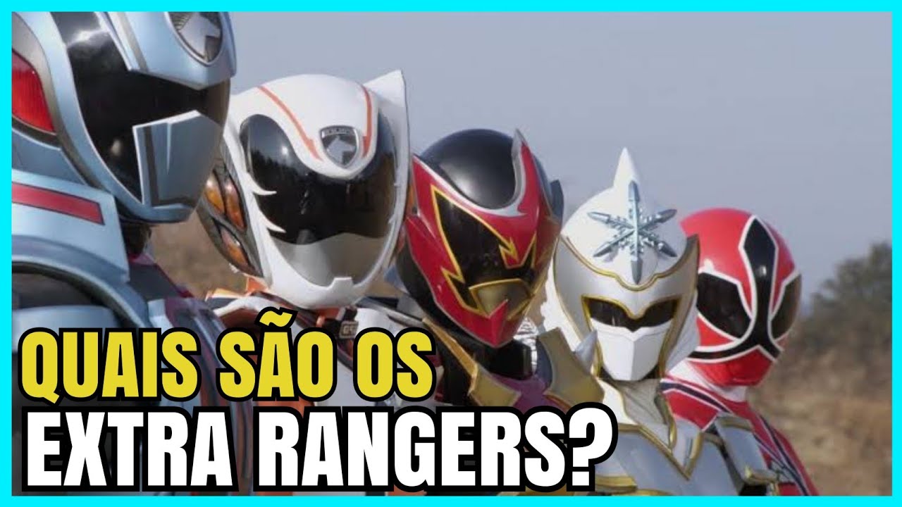 Quais são os Extra Rangers? - Power Rangers - YouTube