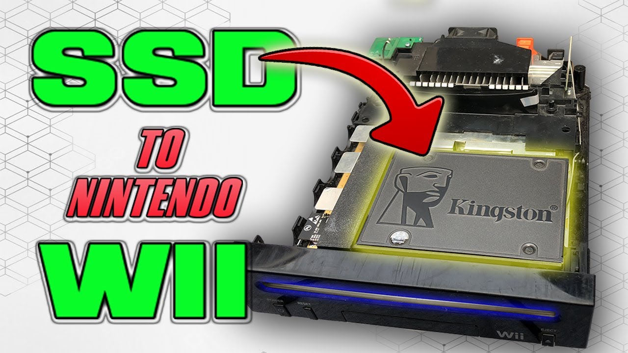 Disco duro Interno En Nintendo Wii - YouTube