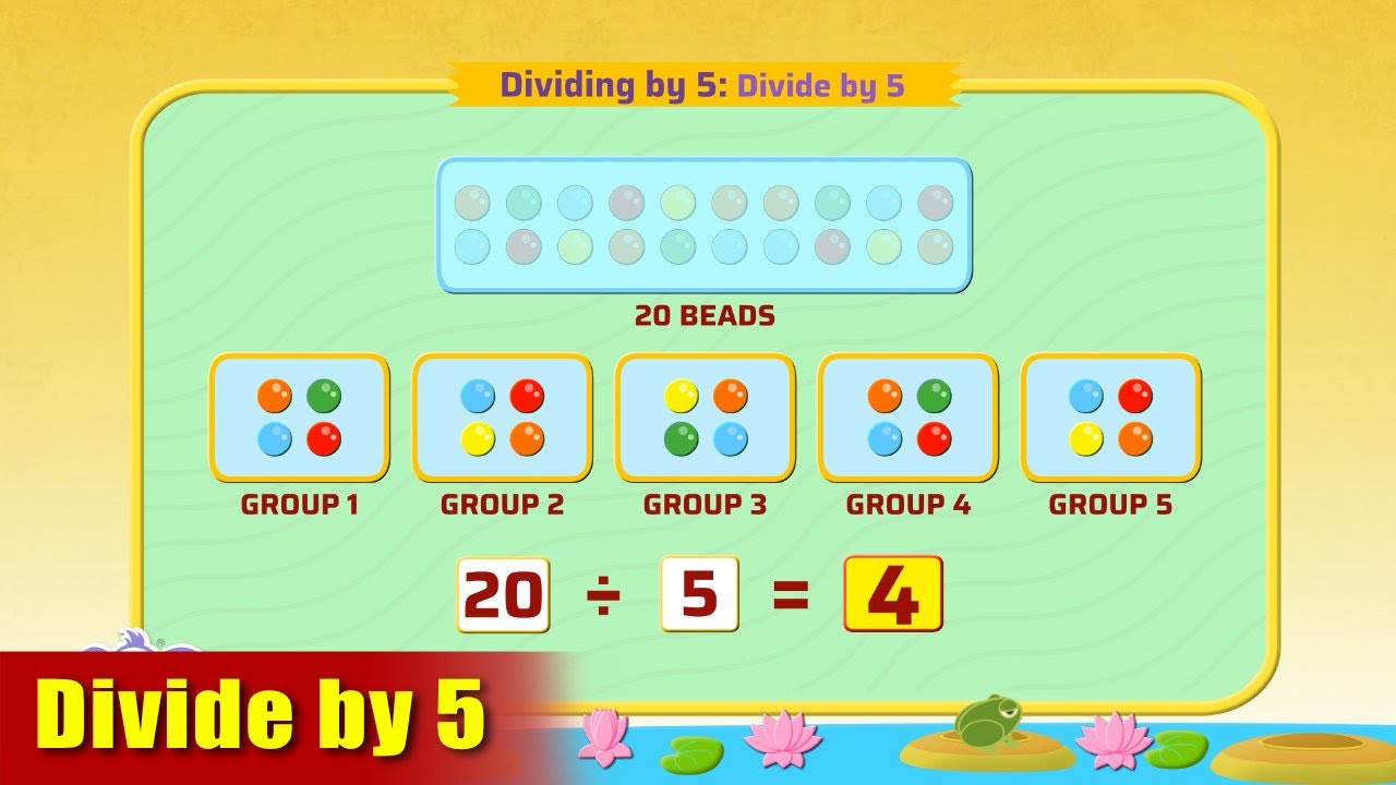 G2 - Module 15 - Exercise 1 - Divide by 5 | Appu Series | Grade 2 Math ...