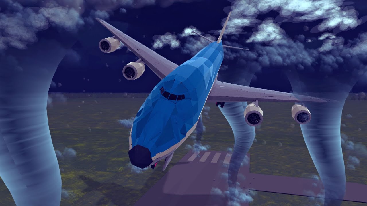 All Engines Exploded - Got Into A TORNADO // Besiege plane crashes ...