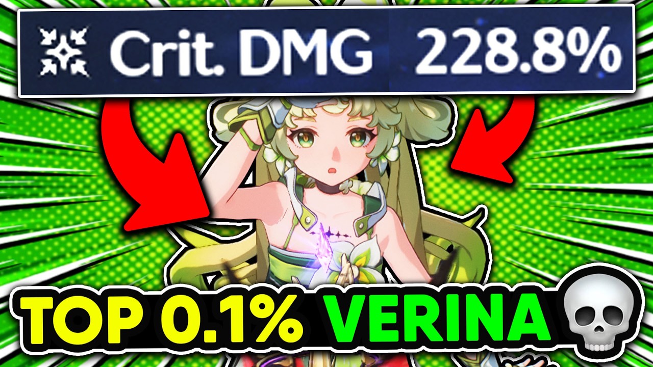 What 228.8% CRIT DMG Verina looks like in Wuthering Waves... idk - YouTube
