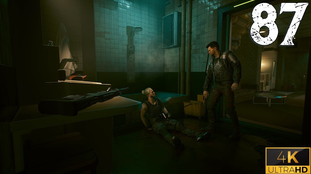 CYBERPUNK 2077 ULTIMATE EDITION #87 "CONCRETE CAGE TRAP" (4K)(60FPS ...