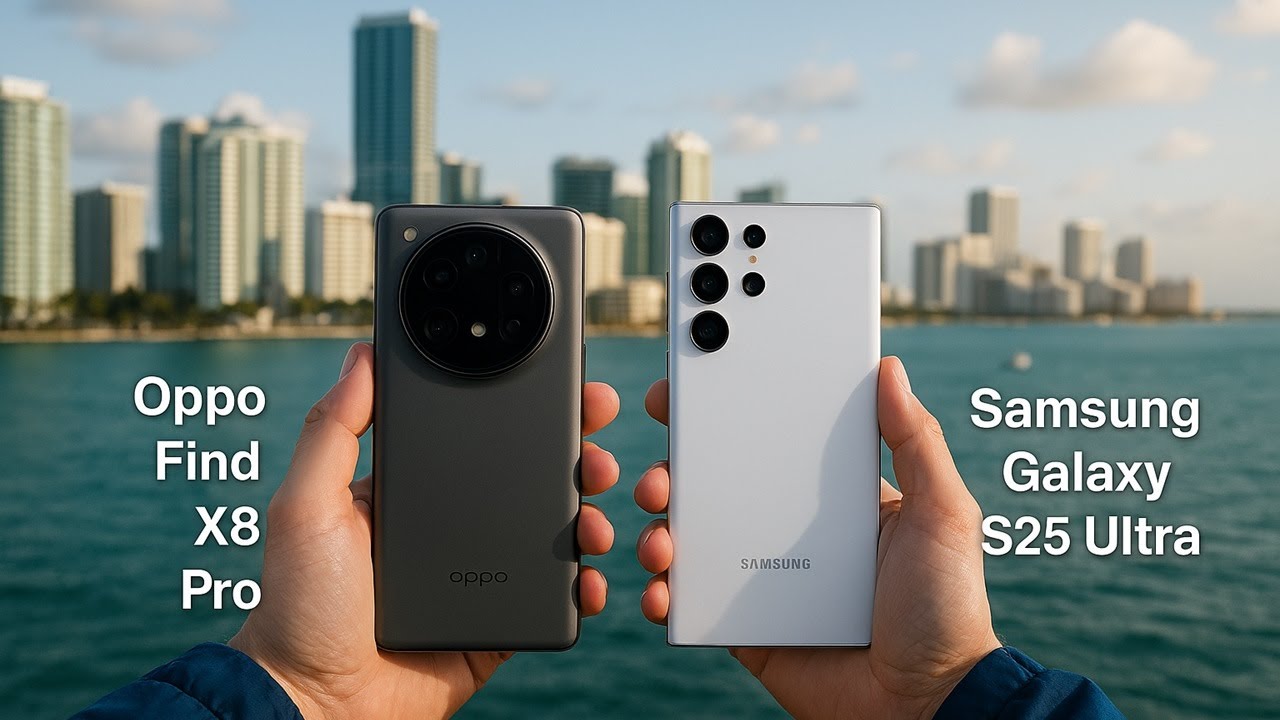 Oppo Find X8 Pro vs Samsung Galaxy S25 Ultra - YouTube