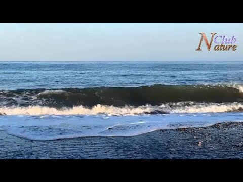 Beach waves, sound of waves, for meditation, relaxation, and deep sleep ...