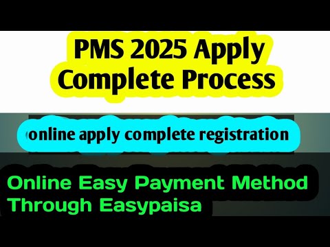 How to apply for PMS // how to deposit payment for PMS - YouTube