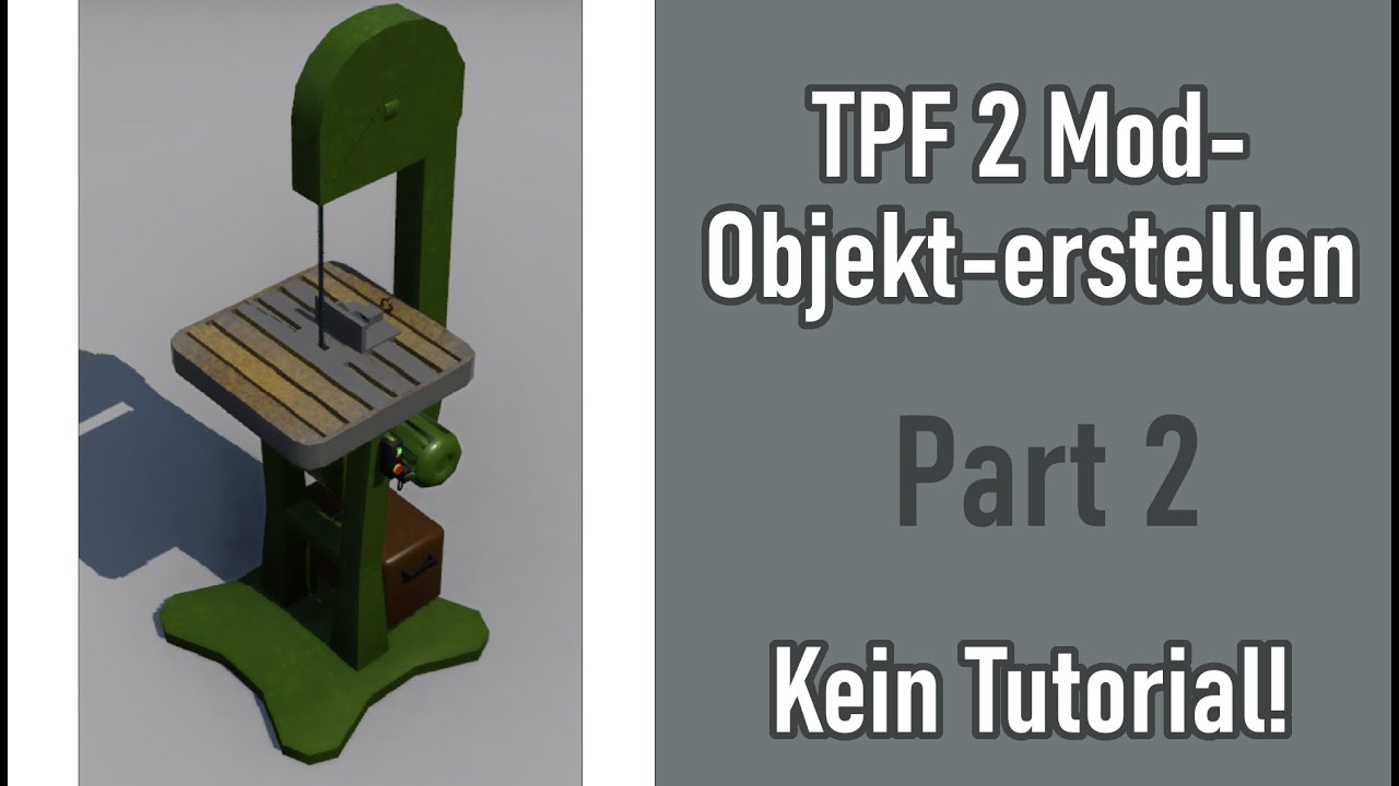 TPF 2 Mod-Objekt-Texturen und Animationen / Kein Tutorial !!! - YouTube