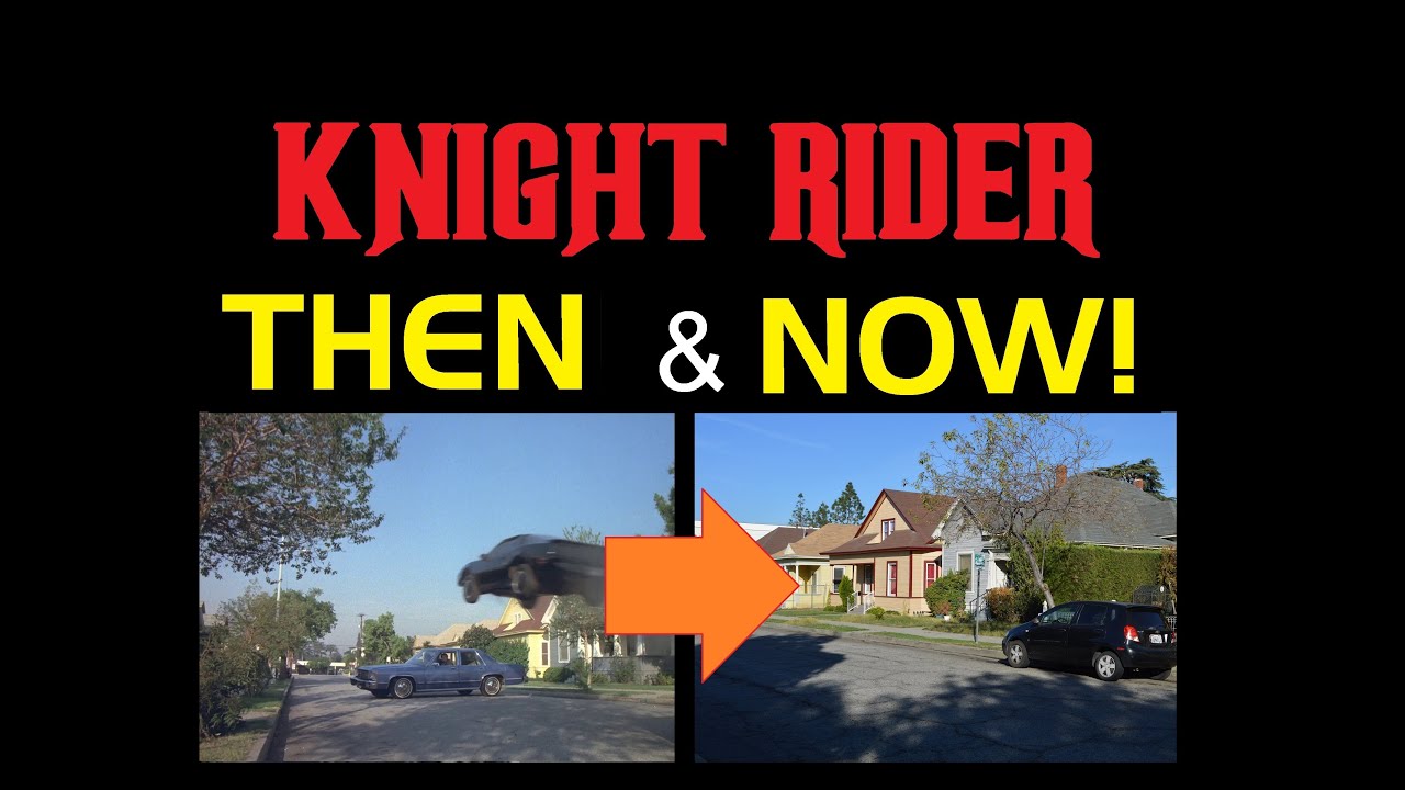 Knight Rider Filming Locations THEN and NOW 1983/2019 West Covina, CA ...