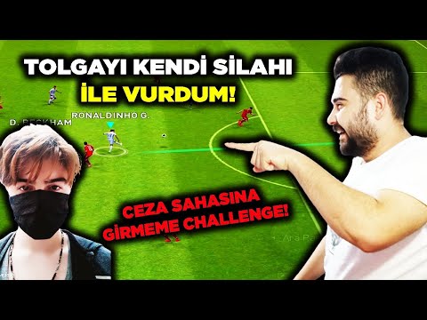 TOLGA'DAN İNTİKAM ALDIM!! CEZA SAHASINA GİRMEME CHALLENGE!! EFOOTBALL PES 2021 MOBILE