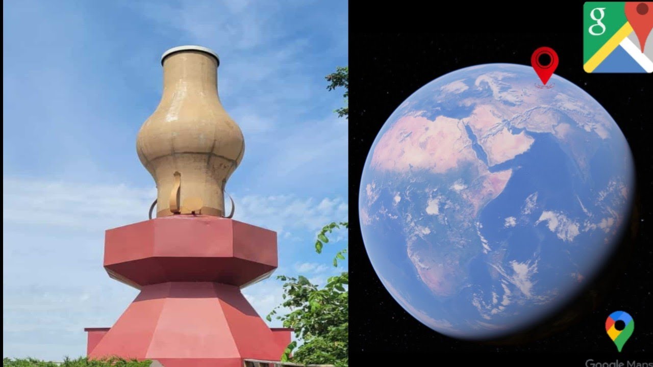 World's Largest Lamp 😱 On Google and Goggle Maps 🌎 - YouTube