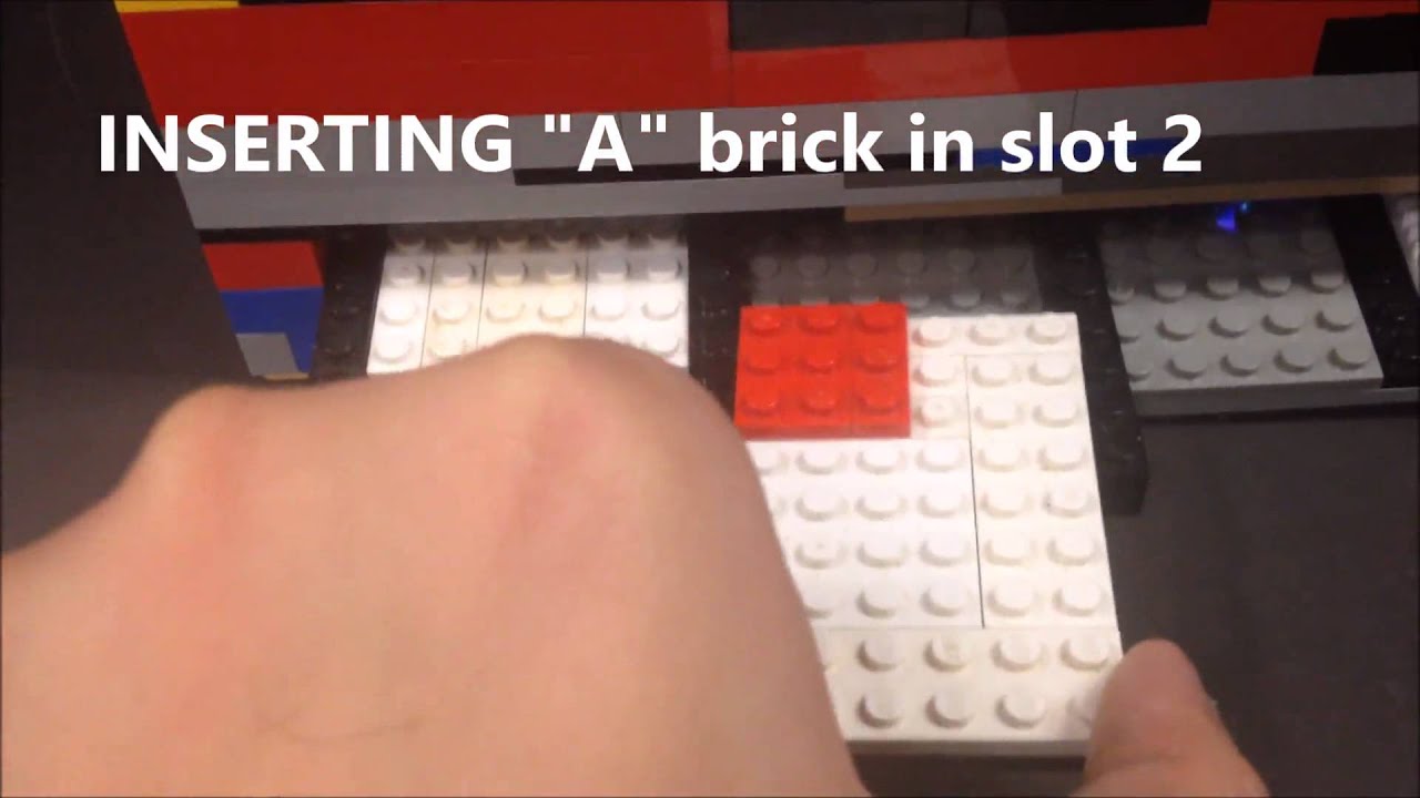 Braille Scanning Machine Lego - YouTube