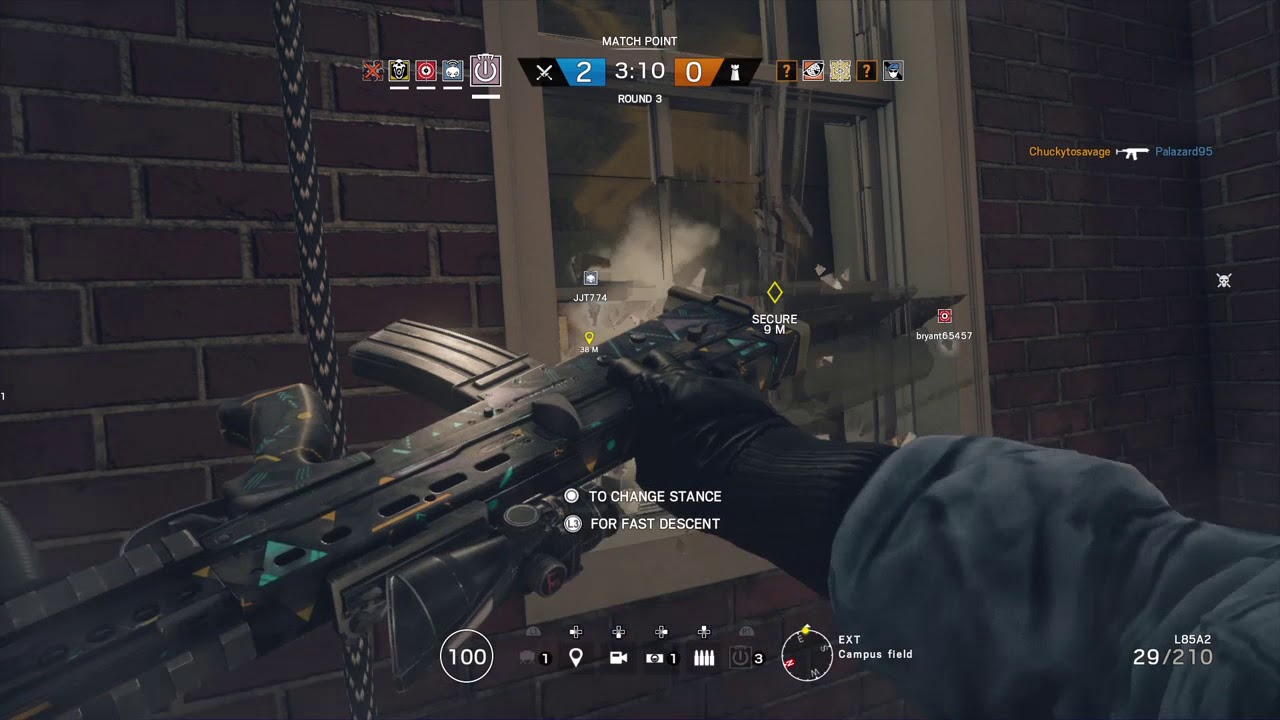 Tom Clancy's Rainbow Six® Siege Thatcher Headshot Ace - YouTube