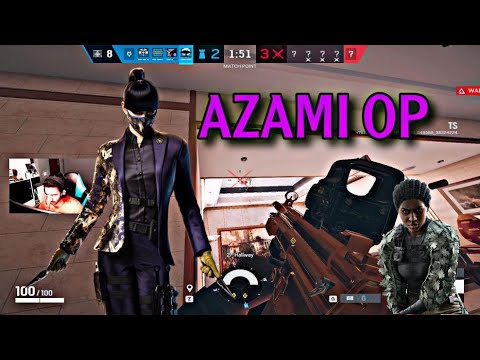 AZAMI OP TEST Server Rainbow six Siege - YouTube