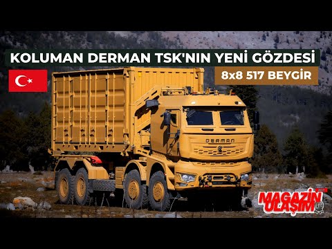 Türk Silahlı Kuvvetleri'ne ''DERMAN'' Oldu! Yüzde 70 Yerli Üretim Yeni Zırhlı Kamyonlar