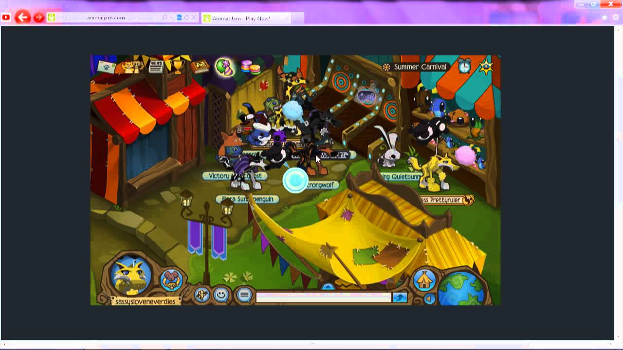 animal jam fighting 4 tickets - YouTube