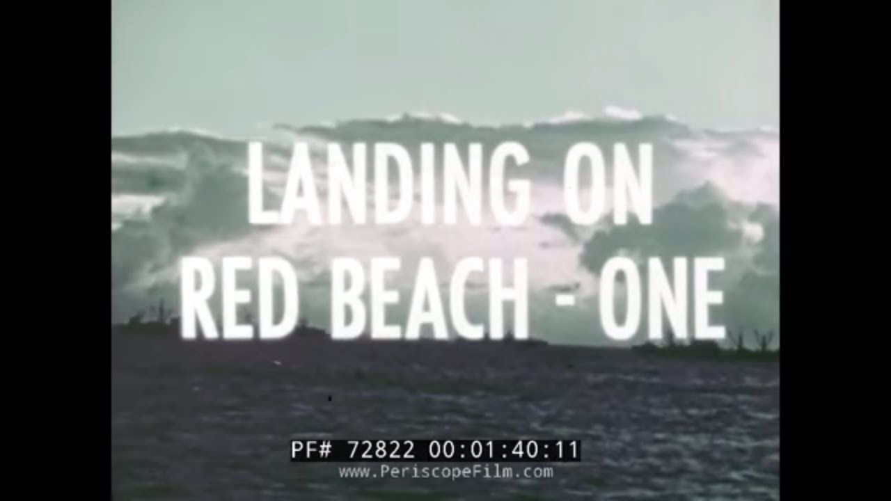 " RED BEACH ONE " 1967 U.S. MARINE CORPS AMPHIBIOUS LANDING TRAINING ...