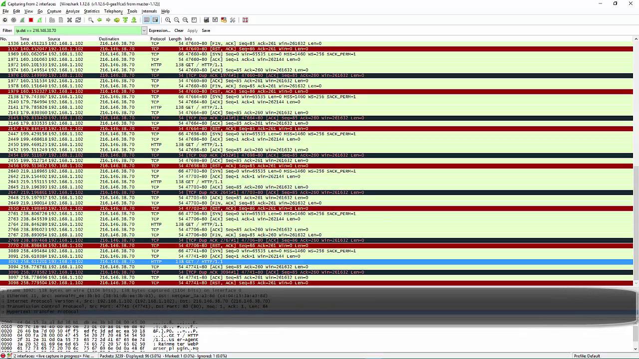 Basic How To On Wireshark Youtube