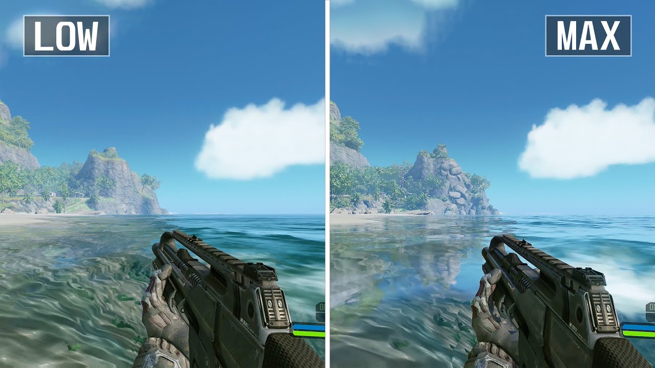 Crysis Remastered Low vs. Ultra (Graphics Comparison) - YouTube