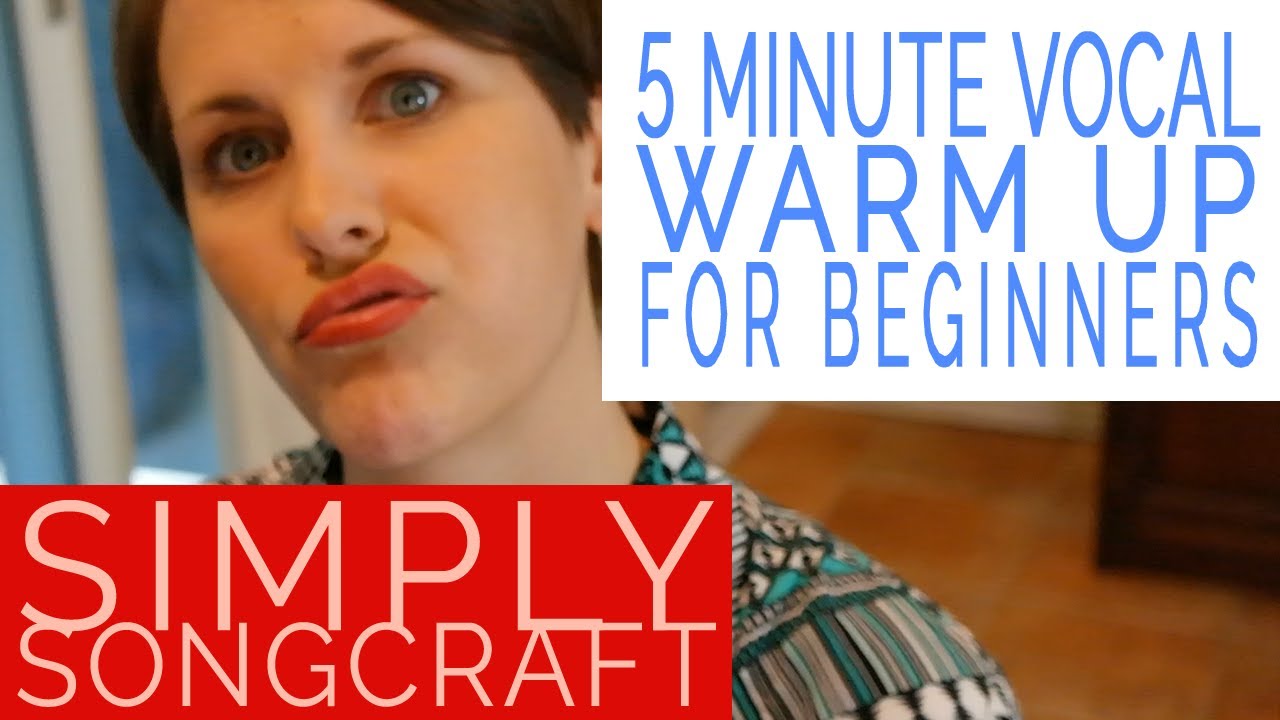 5 minute vocal warm up for beginners - YouTube