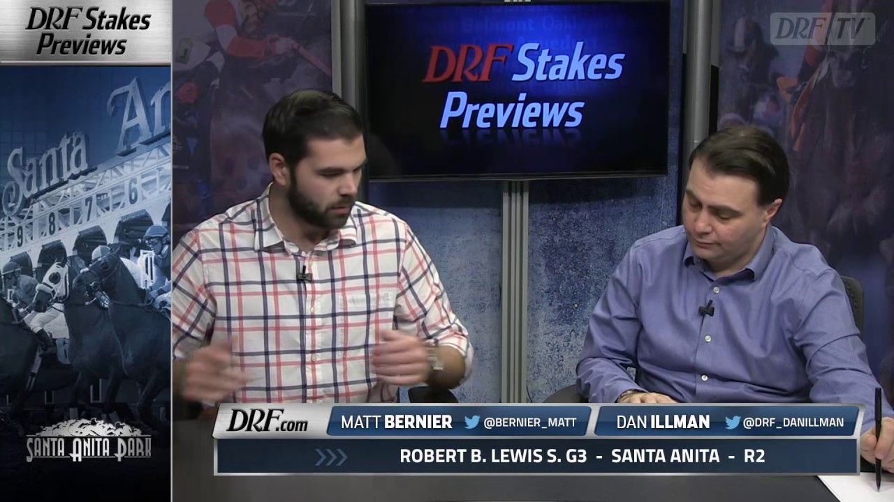 Robert B. Lewis Stakes Preview - YouTube