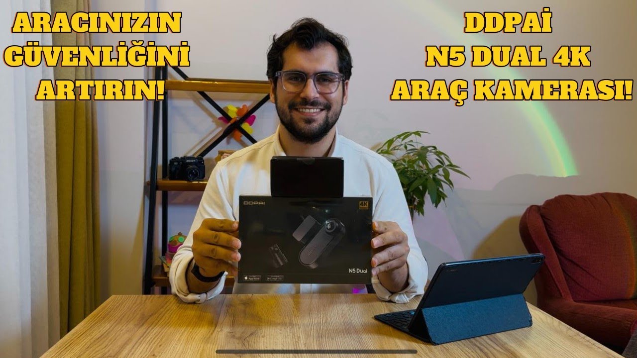 🚘 ARACINIZIN GÜVENLİĞİNİ ARTIRIN! 🚀 DDPAI N5 4K DUAL ARAÇ KAMERASI ...