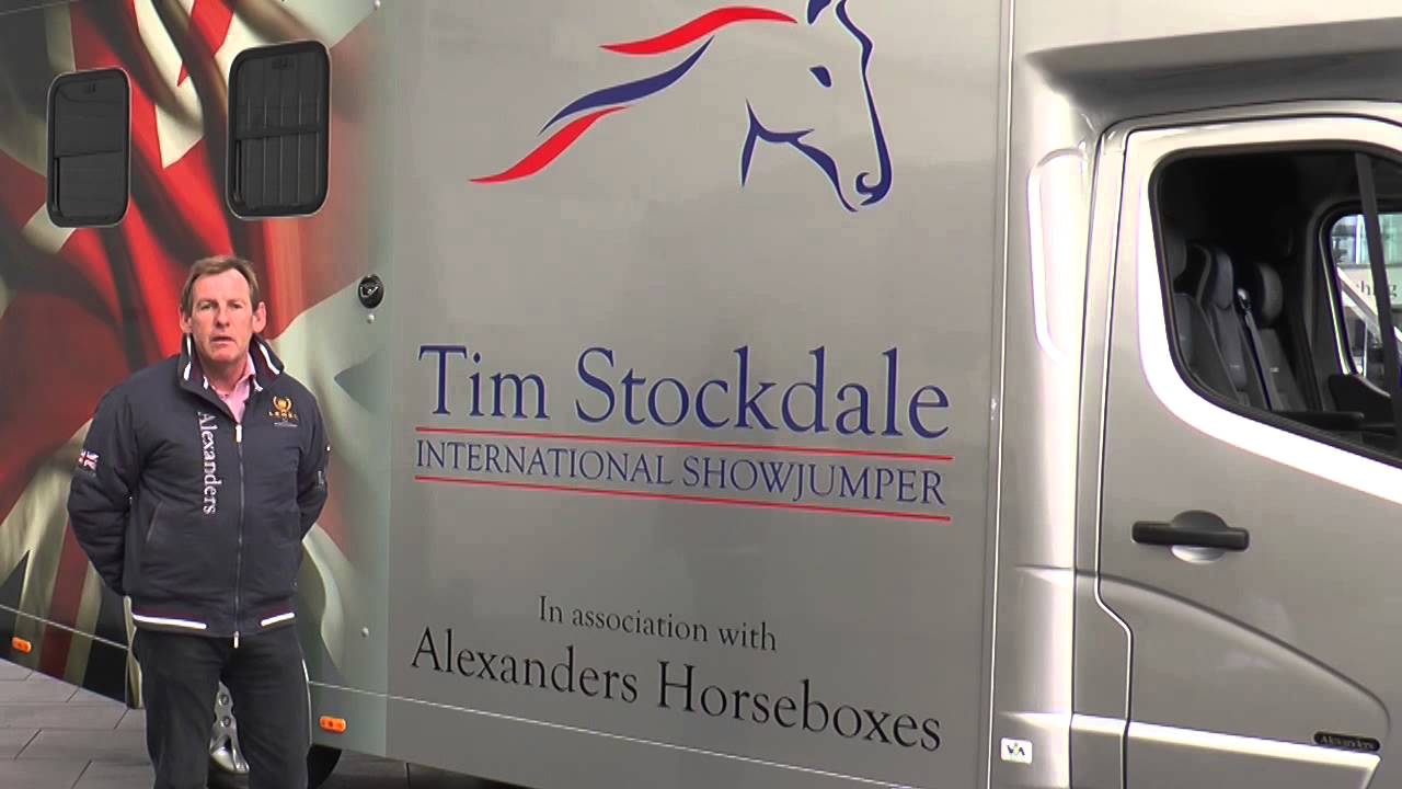 Tim Stockdale with Alexanders Horseboxes - YouTube