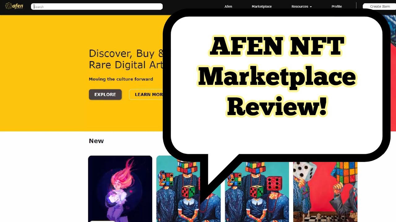 Afen - First African NFT Project is LIVE! Review By BTCTV - YouTube