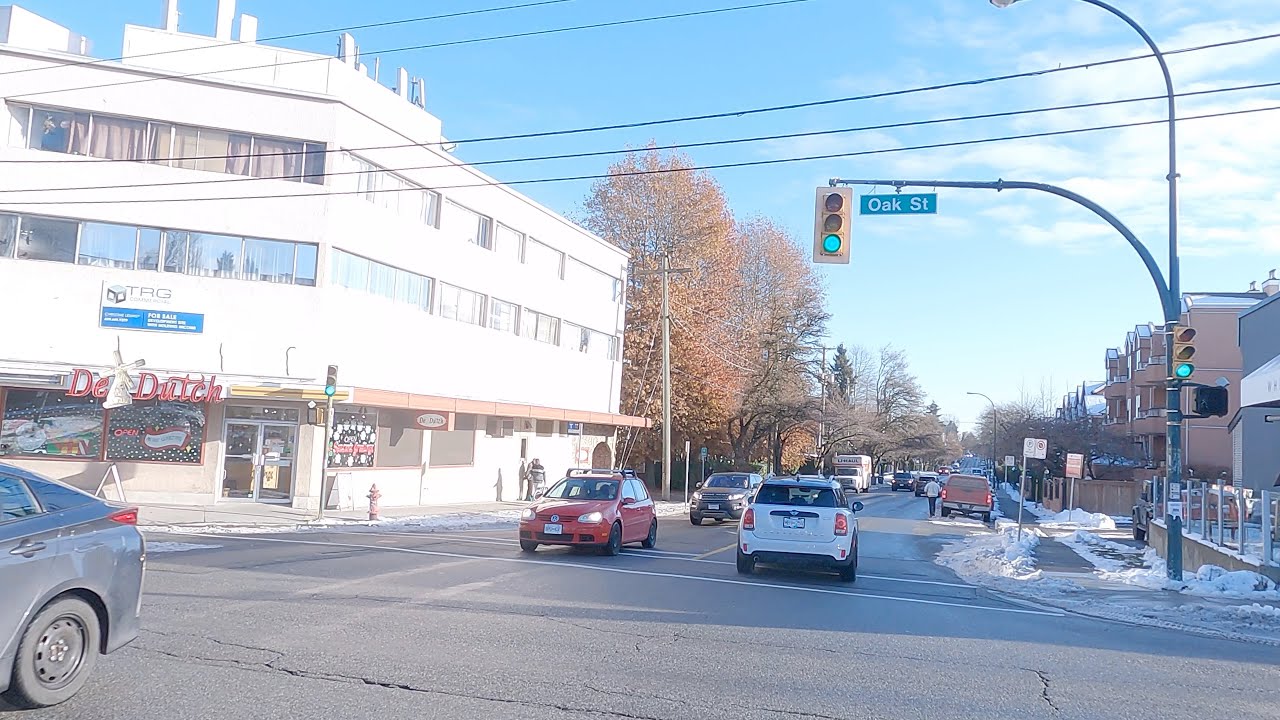 VANCOUVER BC Canada DRIVE - Blenheim Street to the mean & gritty ...