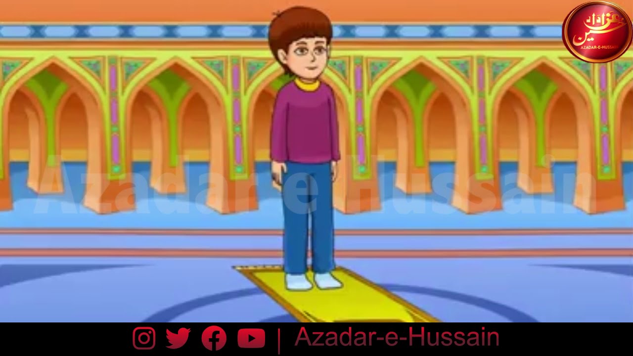 How To Pray Easy To Learn | Namaz For Kids - YouTube