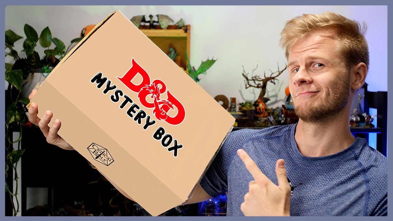 D&D Mystery Box - Unboxing Critical Role Community Share Box - YouTube