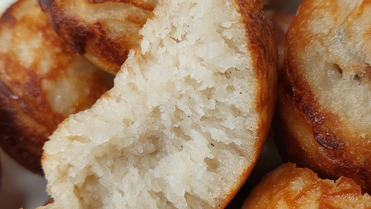 VITUMBUA VYA UNGA WA MCHELE VITAMU SANA/ RICE CAKES RECIPE - YouTube