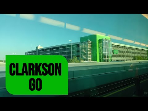 Toronto to Mississauga GO Train Ride - Union Station to Clarkson - YouTube