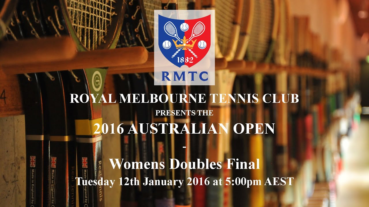 2016 Australian Open Womens Doubles Final - C Fahey/S Bollerman vs P ...