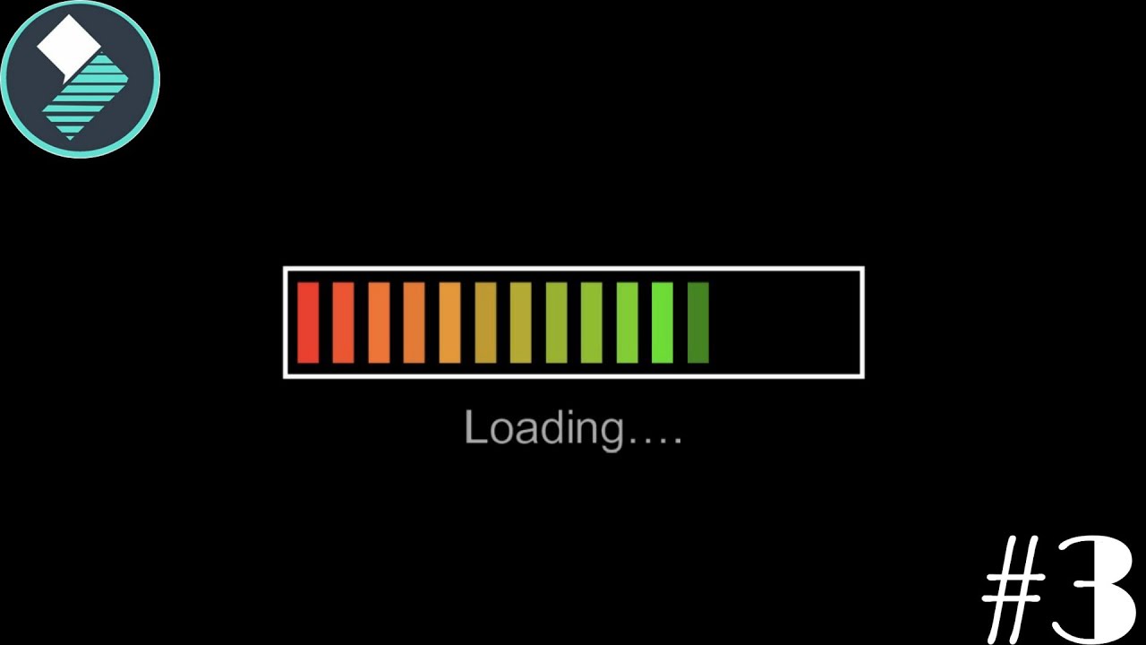 Create LOADING BAR INTRO in Filmora | Filmora 9 Effects 2020 | Tutorial ...