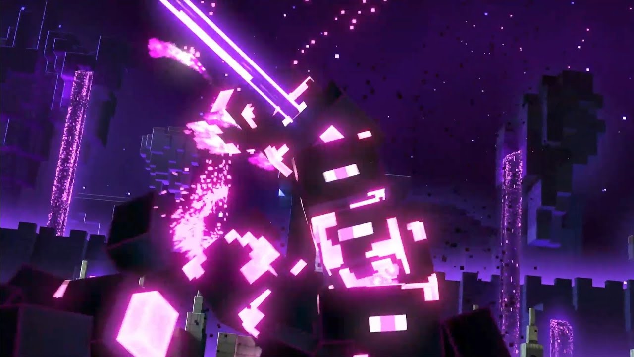 Minecraft Dungeons Echoing Void | The end. The final scene - YouTube