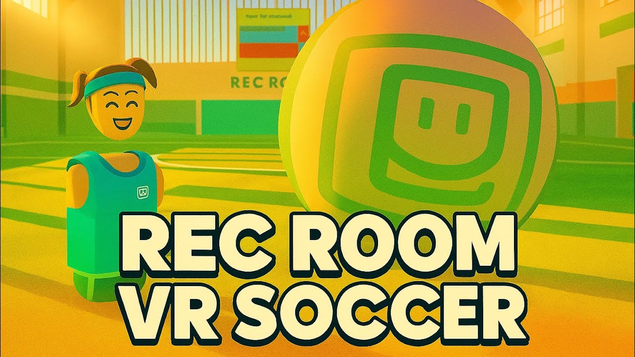 Playing RecRoom Soccer with C4L ,#gameplay - YouTube