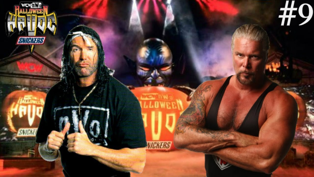 WCW Halloween Havoc 1998 | Scott Hall Vs. Kevin Nash #9 - YouTube