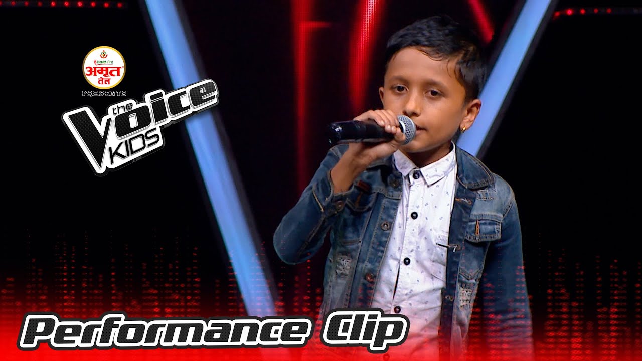 Jenish Upreti "Ye Mero Hajur..." |The Voice Kids - 2021 - YouTube