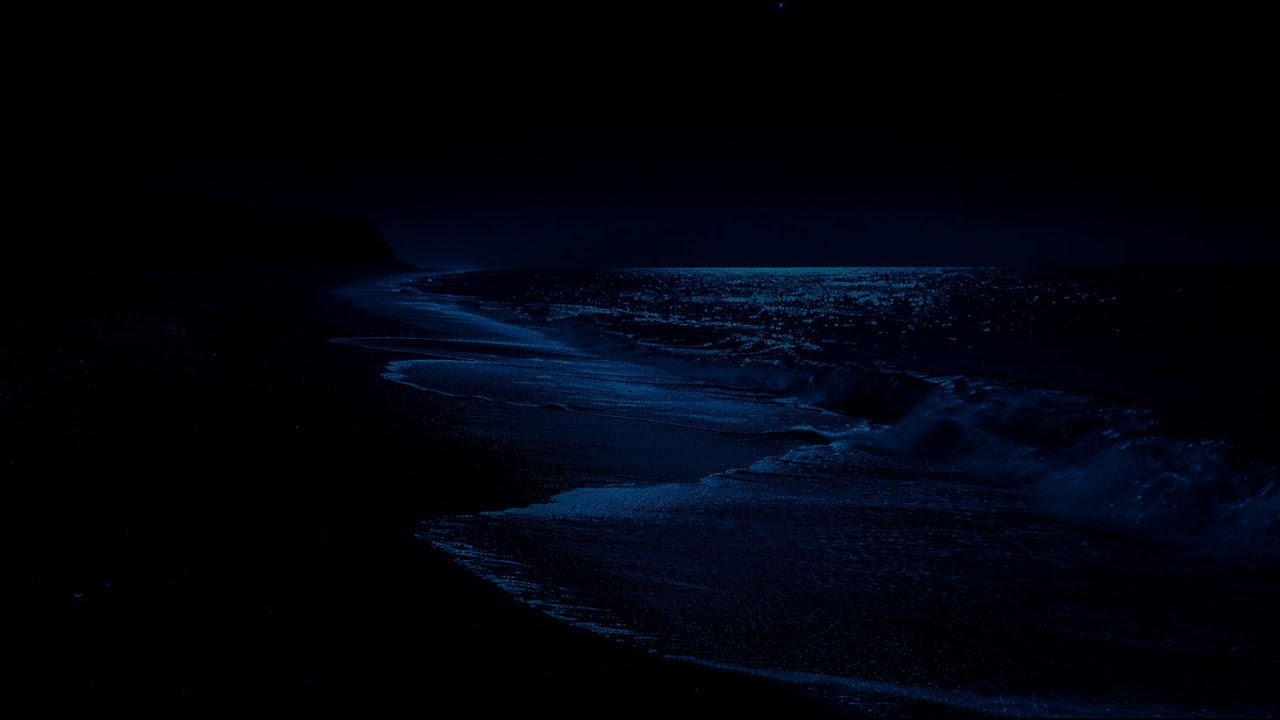 Midnight Ocean Waves Serenade: Soothing Ocean Sounds for Deep ...