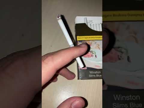 Winston Slims Blue Sigara Tadım Testi