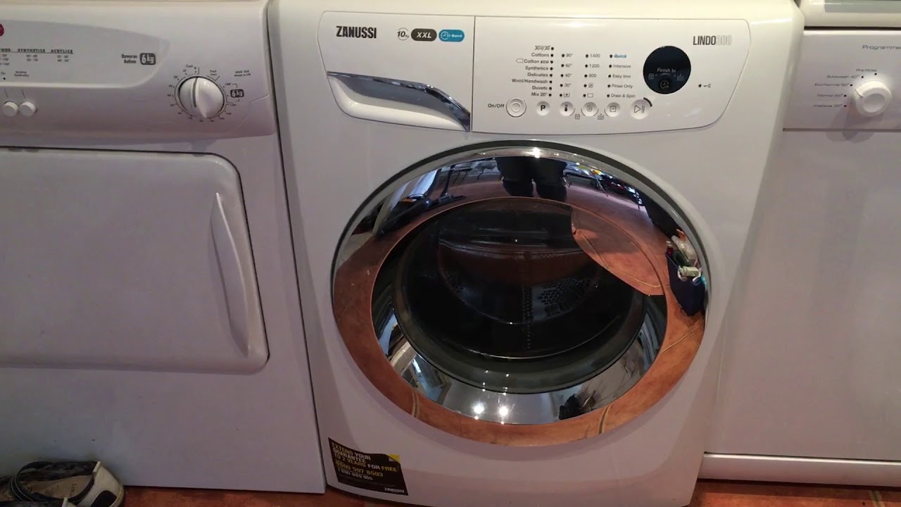 Zanussi ZWF01483WH review - YouTube