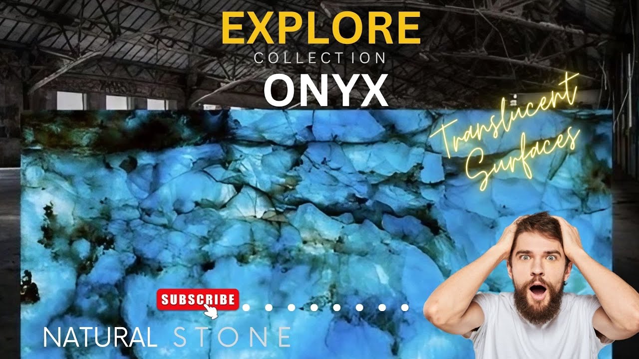 Explore The Amazing Onyx Surfaces At The Worktop Library - YouTube