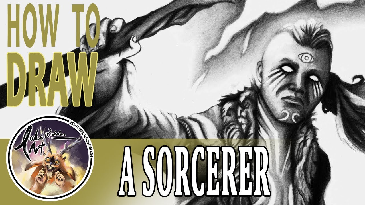 How To Draw . . . A Sorcerer - YouTube