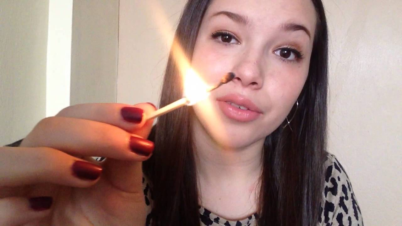 ASMR - Match Lighting & Whispered Ramble (Twitter, Q&A Video + More ...