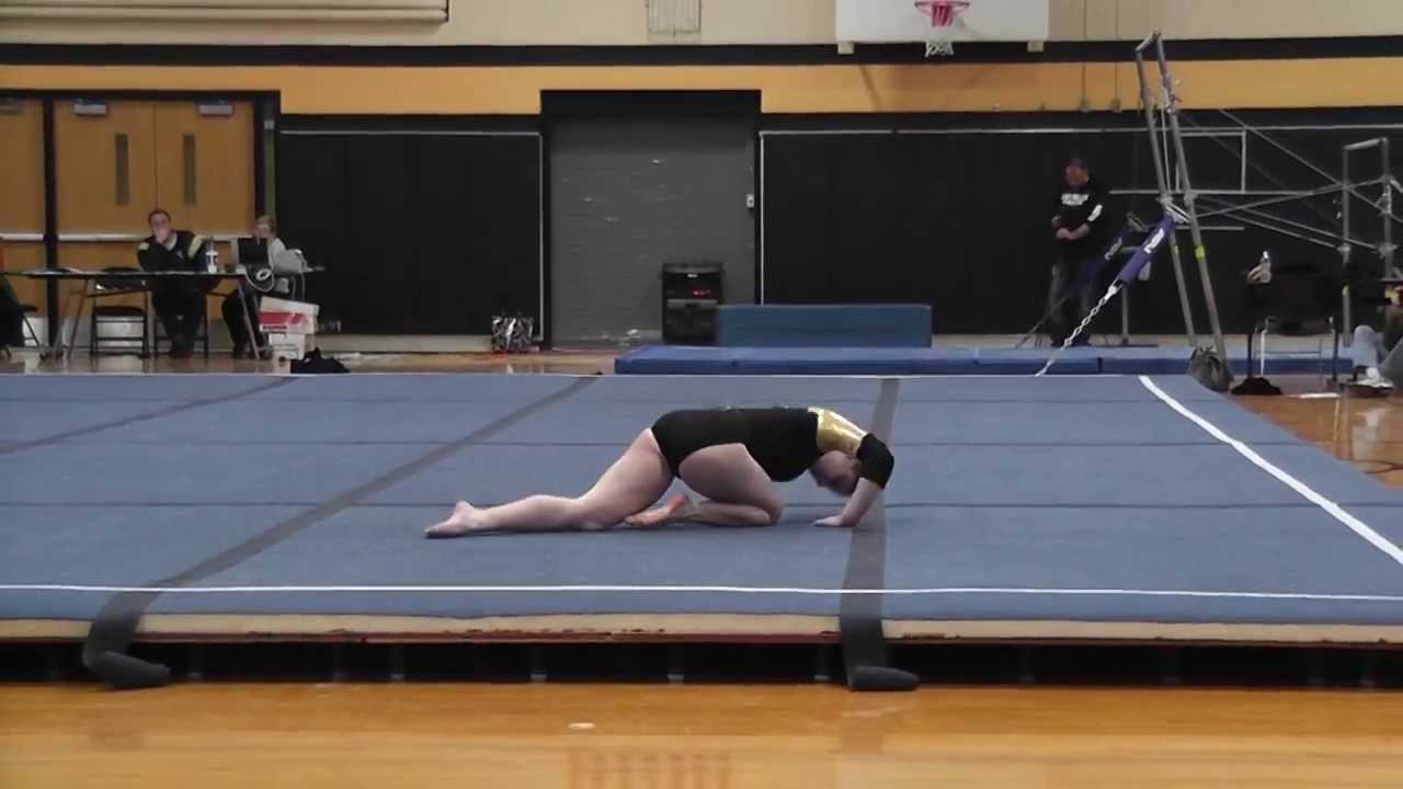 Jenny Coy Noblesville High School Gymnastics Senior Night - Floor ...