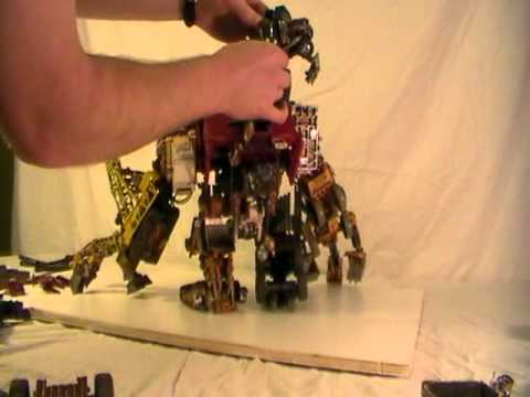 Custom ROTF Devastator Review- Part 7 of 10 - YouTube