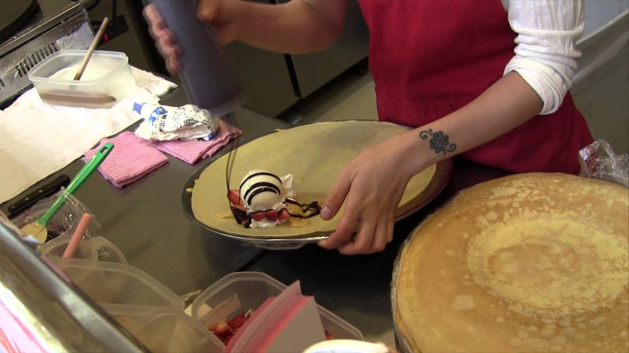 crepe ad akihabara - YouTube