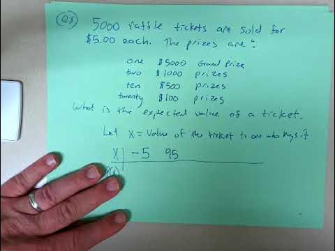 Statistics - Raffle Problem default - YouTube